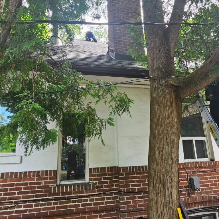 Home Demolition | Toronto Home High-Risk Chimney Removal | Almar Demolition